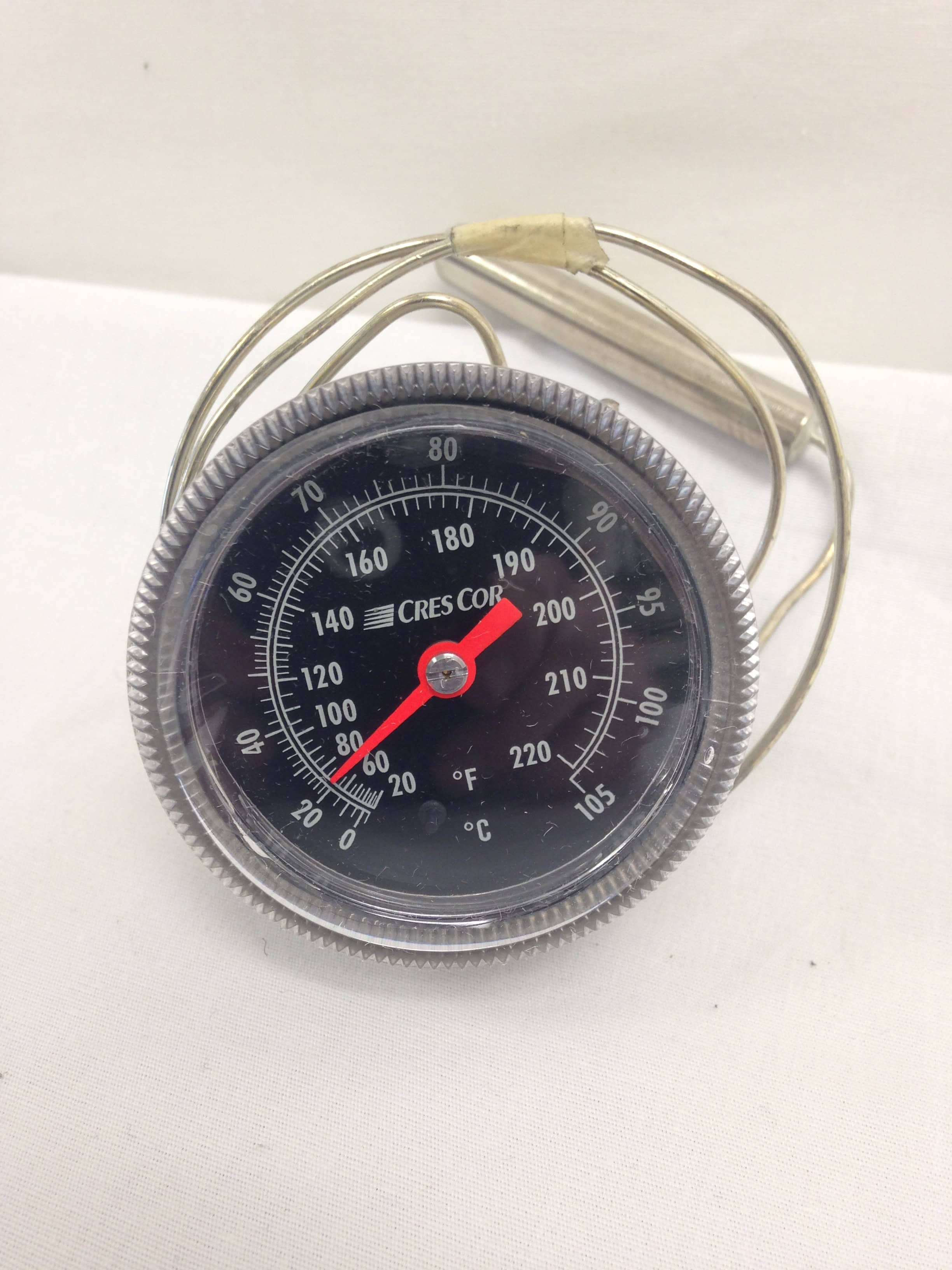 Cres-Cor Round Temp Indicator.