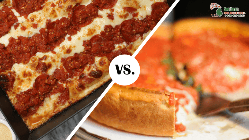 Detroit Style Pizza vs. Chicago Deep Dish - Northern Pizza Equipment